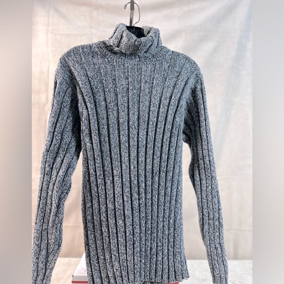 Cherokee | Sweaters | Cherokee Vtg Deep Ribbed Chunky Knit Turtleneck ...